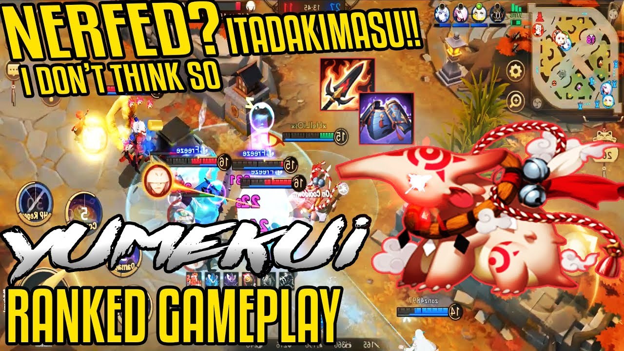 Yumekui | JUNGLER Ranked Gameplay | Onmyoji Arena - YouTube