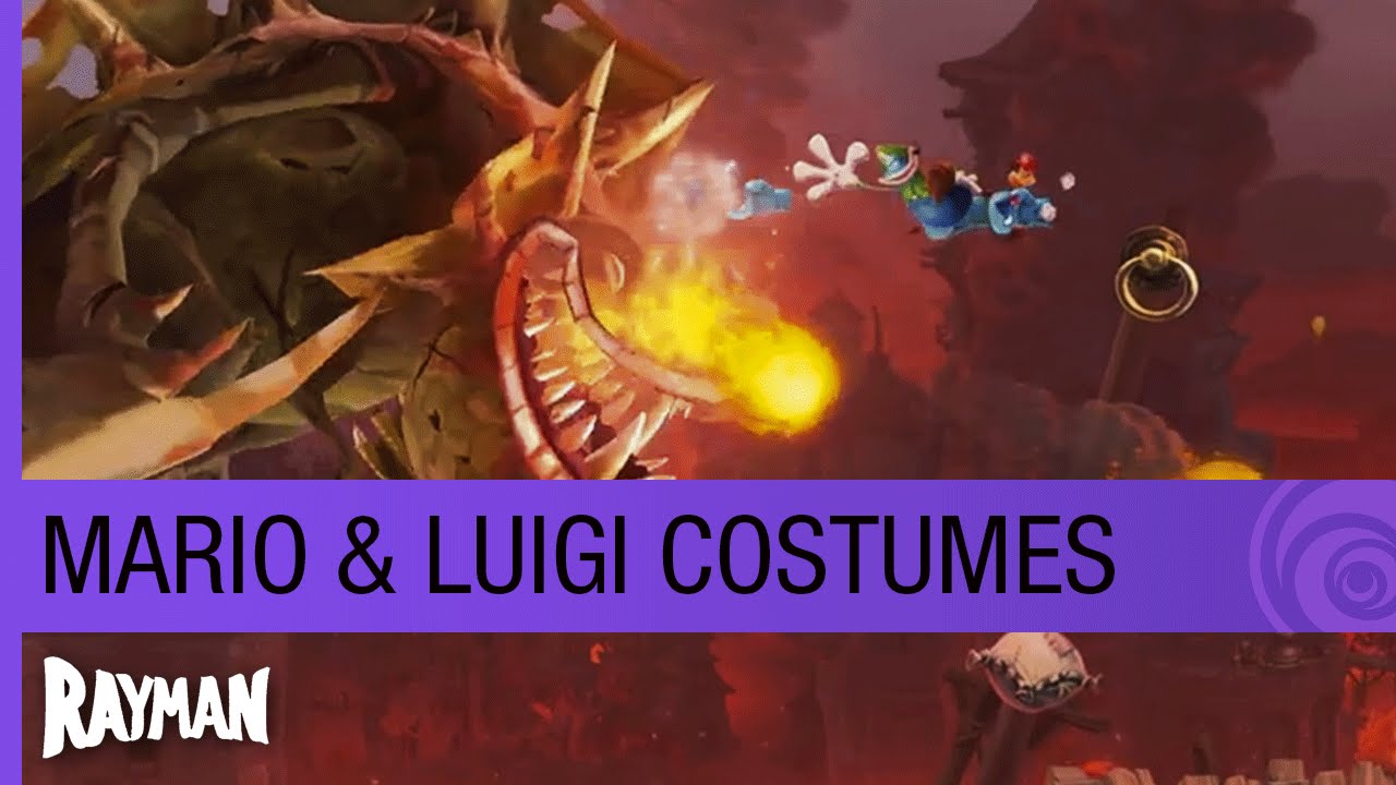 Rayman Legends - Mario & Luigi Costumes Trailer [US] - YouTube