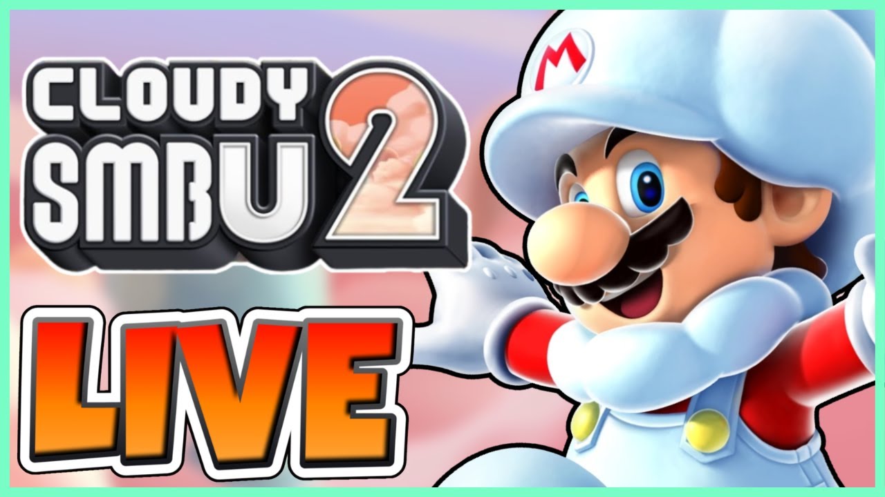 🔴INTO The CLOUDS | Cloudy Super Mario Bros U 2 #shorts - YouTube