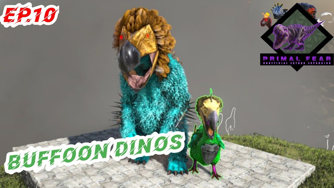 Buffoon Dinos Taming 💥🔥, Ark Primal Fear ,Ark Survival Evolved EP.10 ...