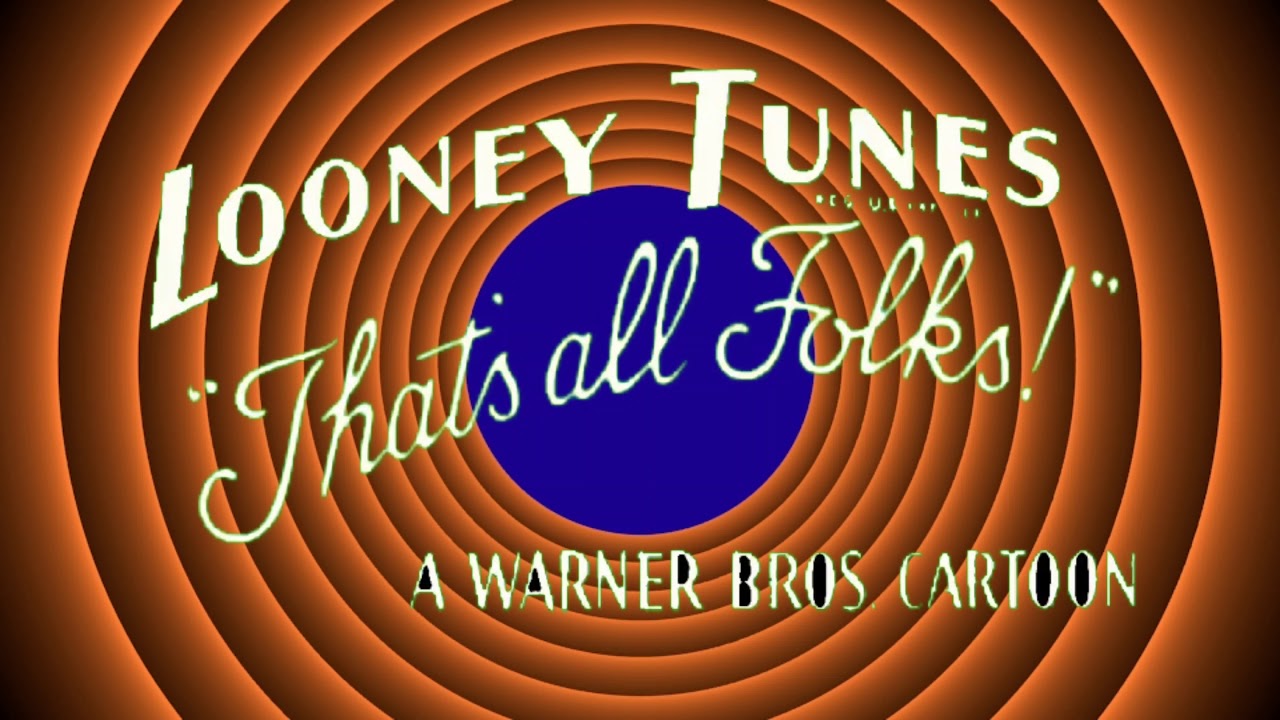 Looney Tunes Logo Thats All Folks