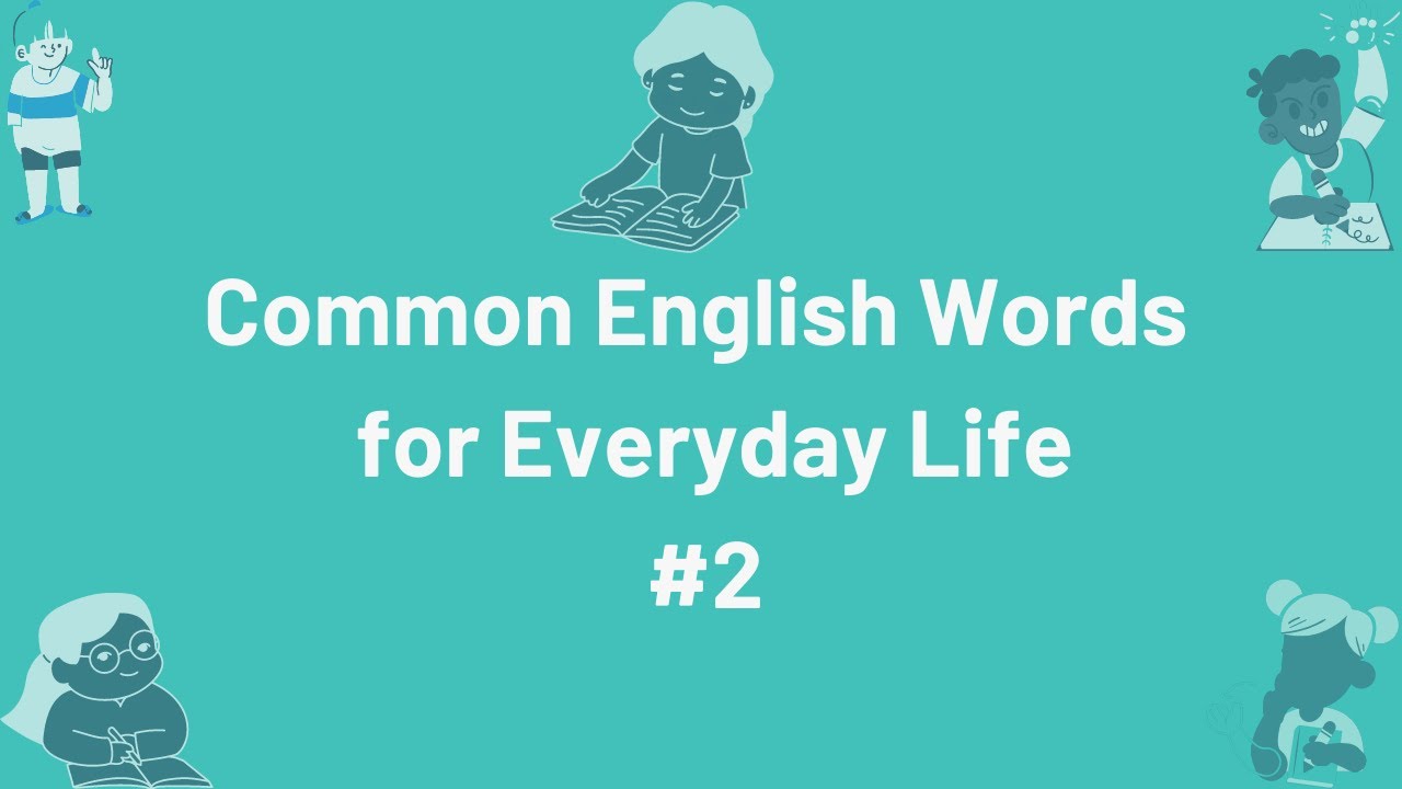 10 English Words for Everyday Life #2 - YouTube