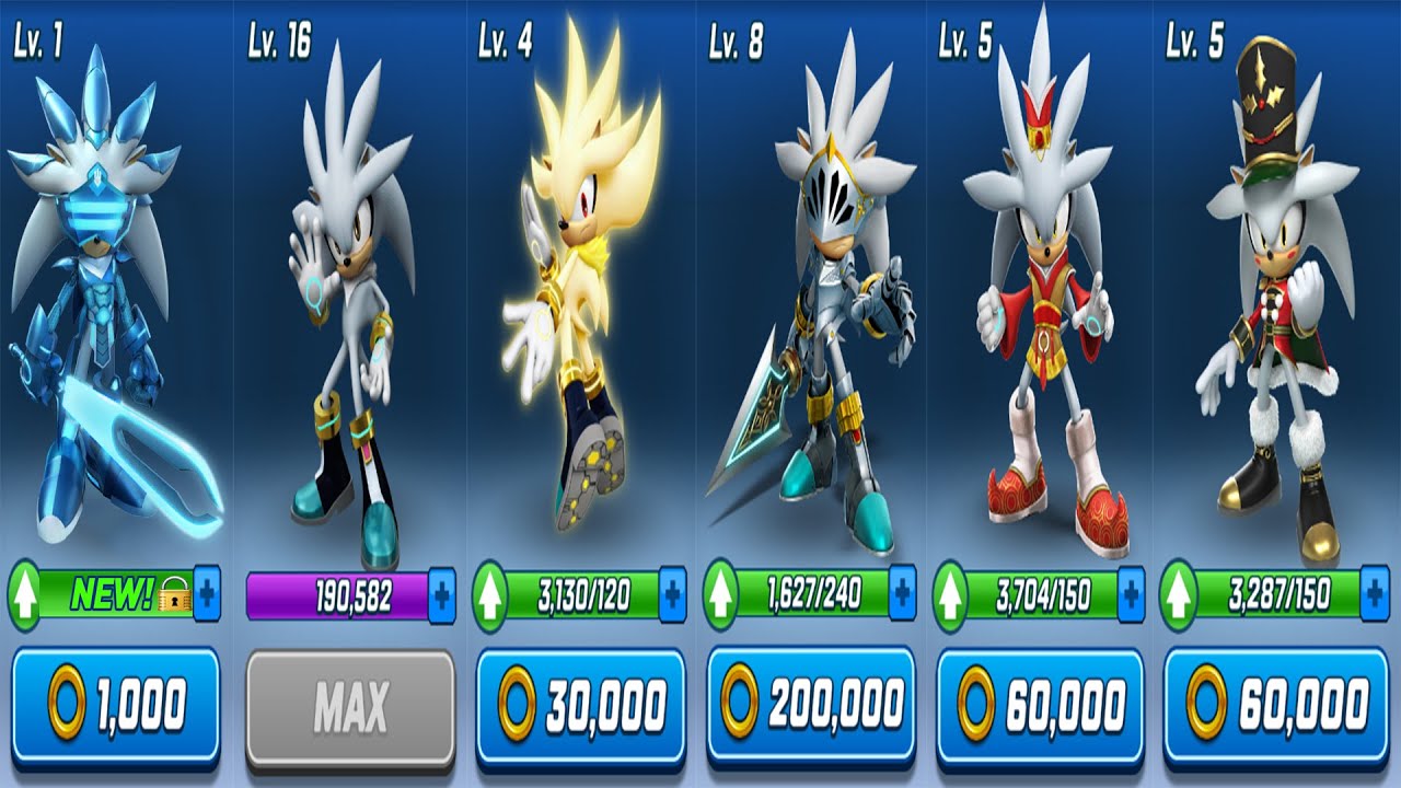 Sonic Forces Speed Battle - Chrono Silver New Character Coming Soon ...