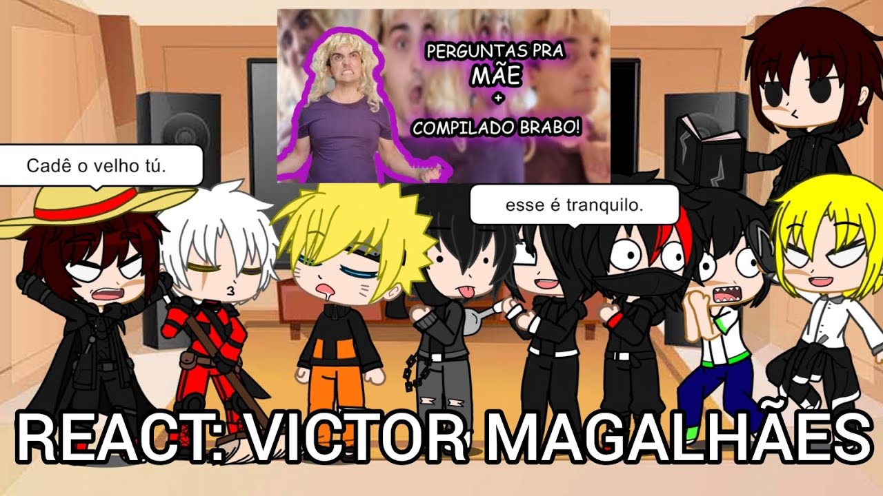 Protagonistas Dos Canal Inscritos Reagindo O Compilado Da MÃe Youtube