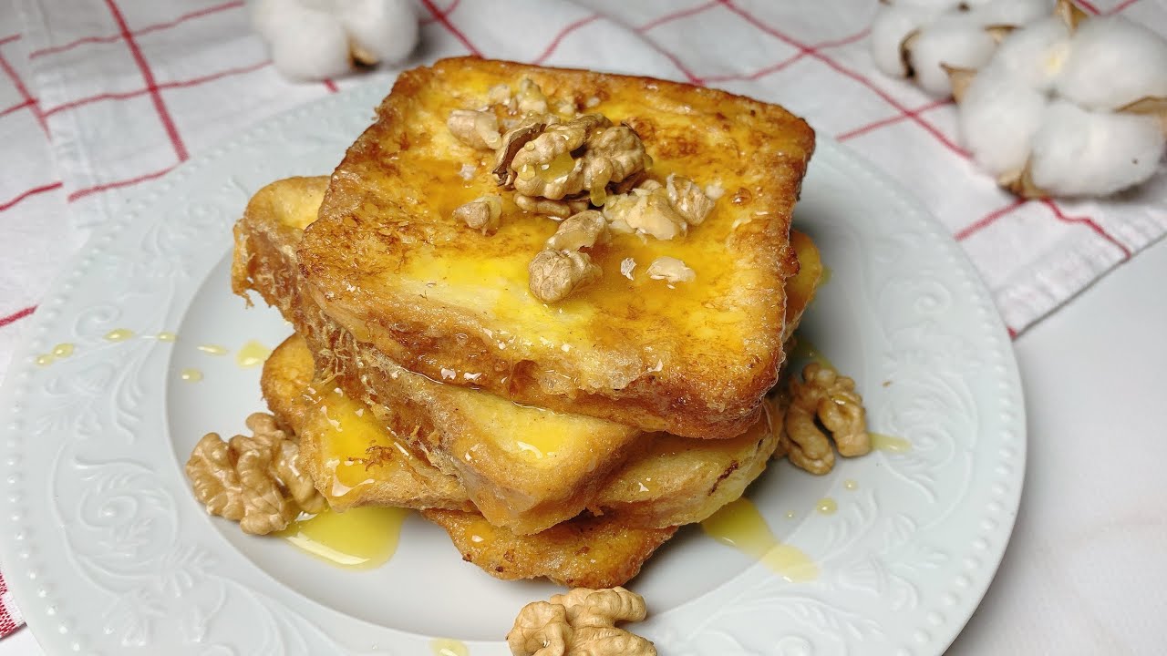 Torrejas estilo Cubano - Like French Toast Cuban style - YouTube