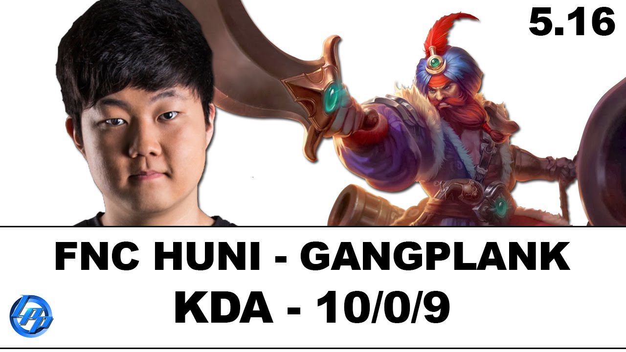 FNC Huni - Gangplank vs Nunu - EUW SoloQ - YouTube