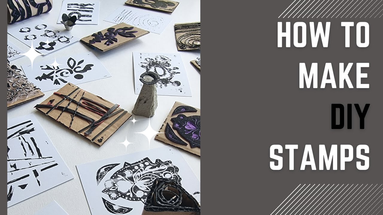 How to Make DIY Stamps #howtomake #stamps #stampinup #diy #viral # ...