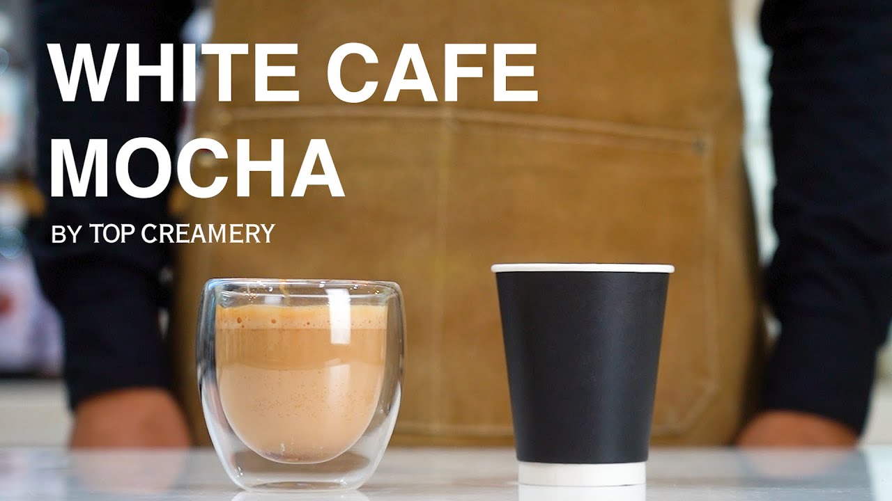 White Cafe Mocha | How To Make Recipe Guide by TOP Creamery - YouTube