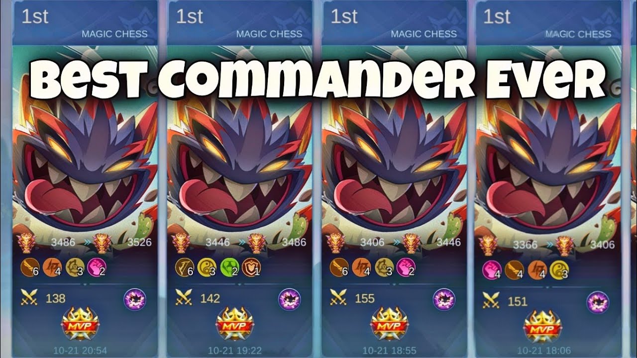 Best Commander Magic Chess 2022 | BREAK THE LIMIT!! - YouTube