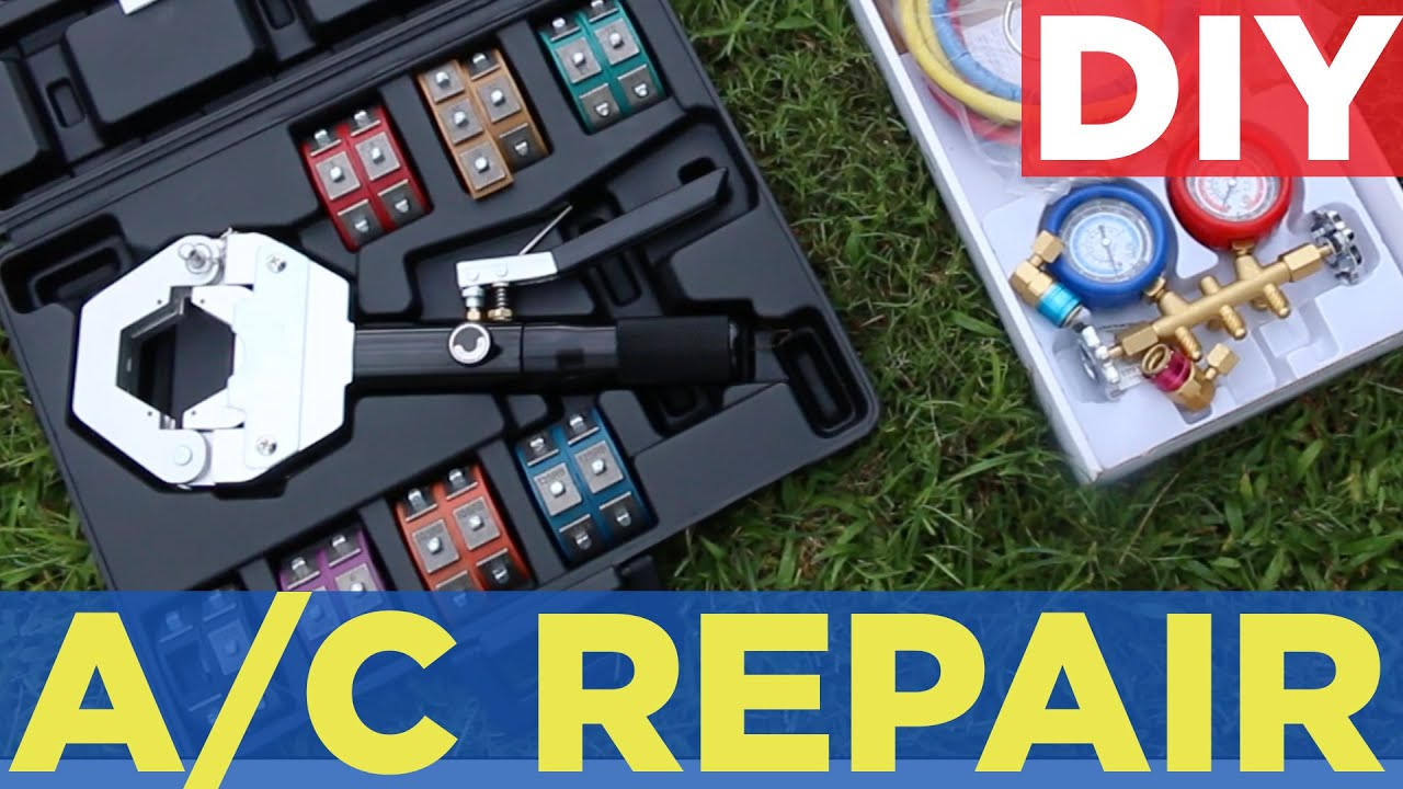 Tackling DIY A/C Repair - YouTube