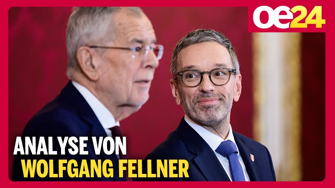 Wolfgang Fellner | Jetzt gibt Van der Bellen Kickl den ...