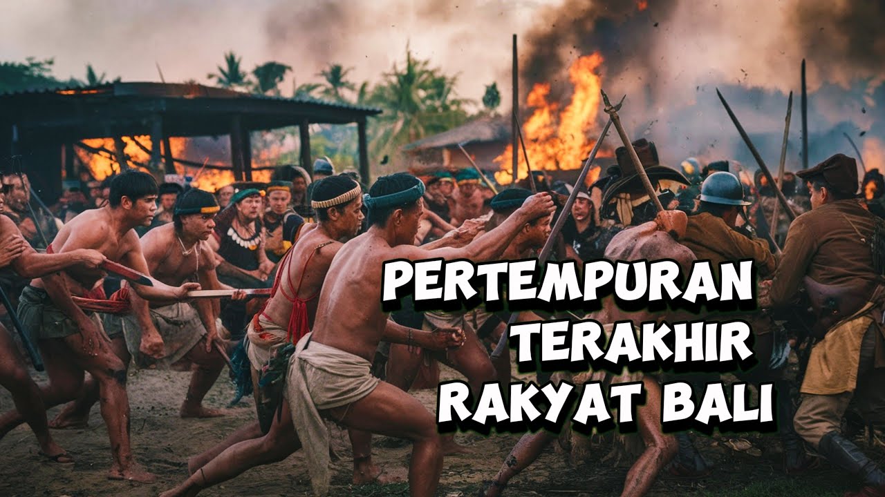 Perlawanan Terakhir Rakyat Bali Melawan Kolonial Belanda! I Perang dan ...