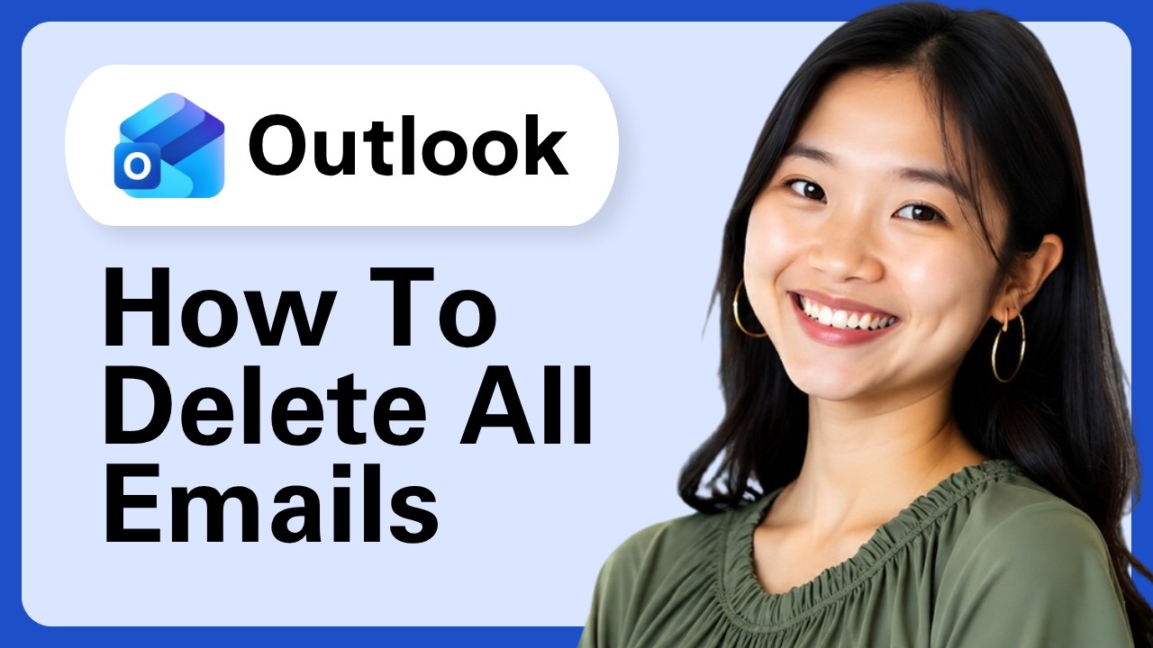 How To Delete All Emails Over A Certain Age In Outlook - YouTube
