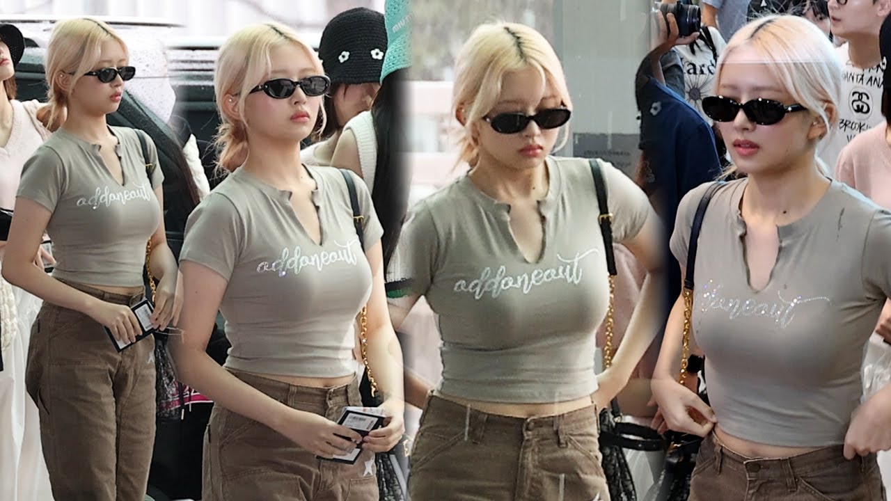 아이브 레이(IVE : REI) 출국 Departure 직캠 | 인천공항 • 230629 - YouTube