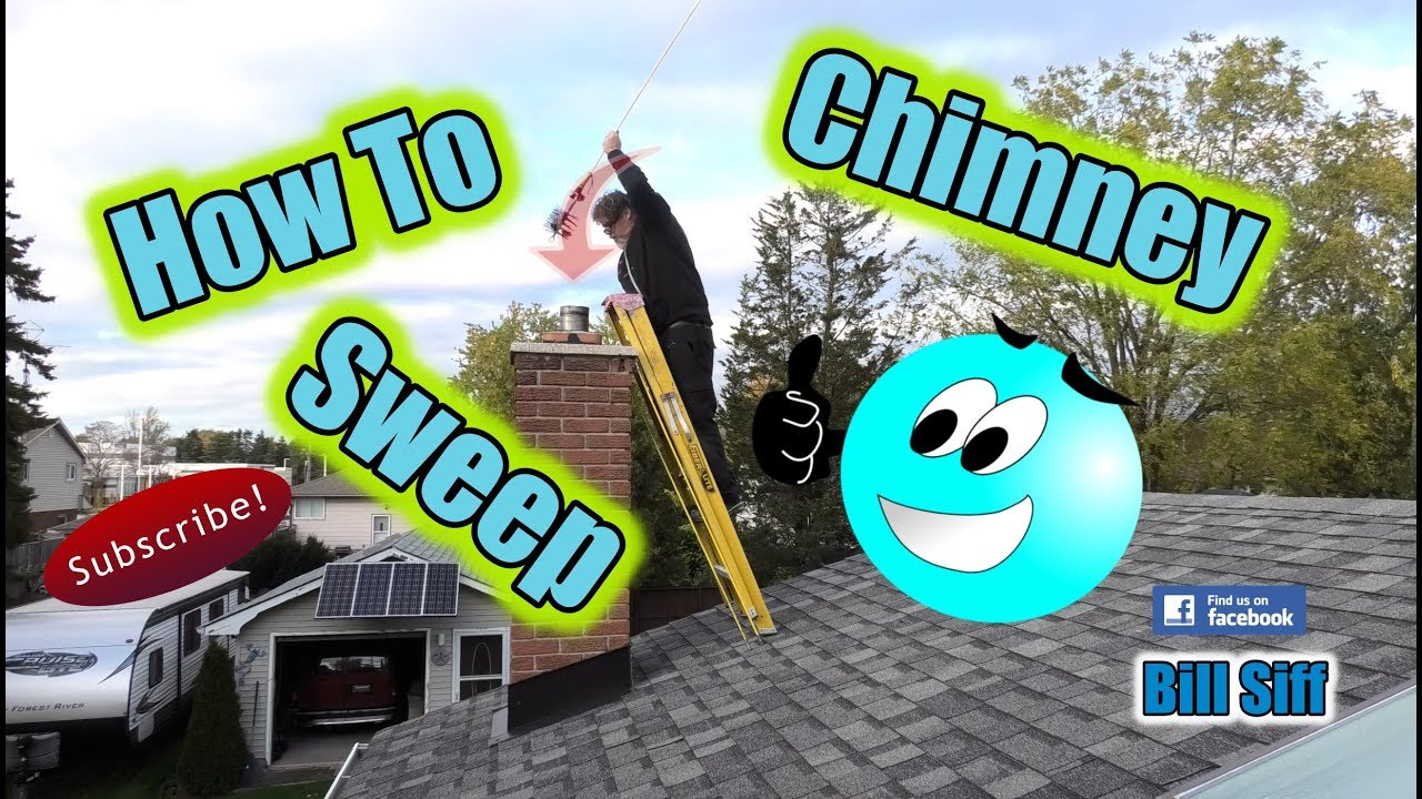 DIY Chimney Sweep your Chimney - YouTube