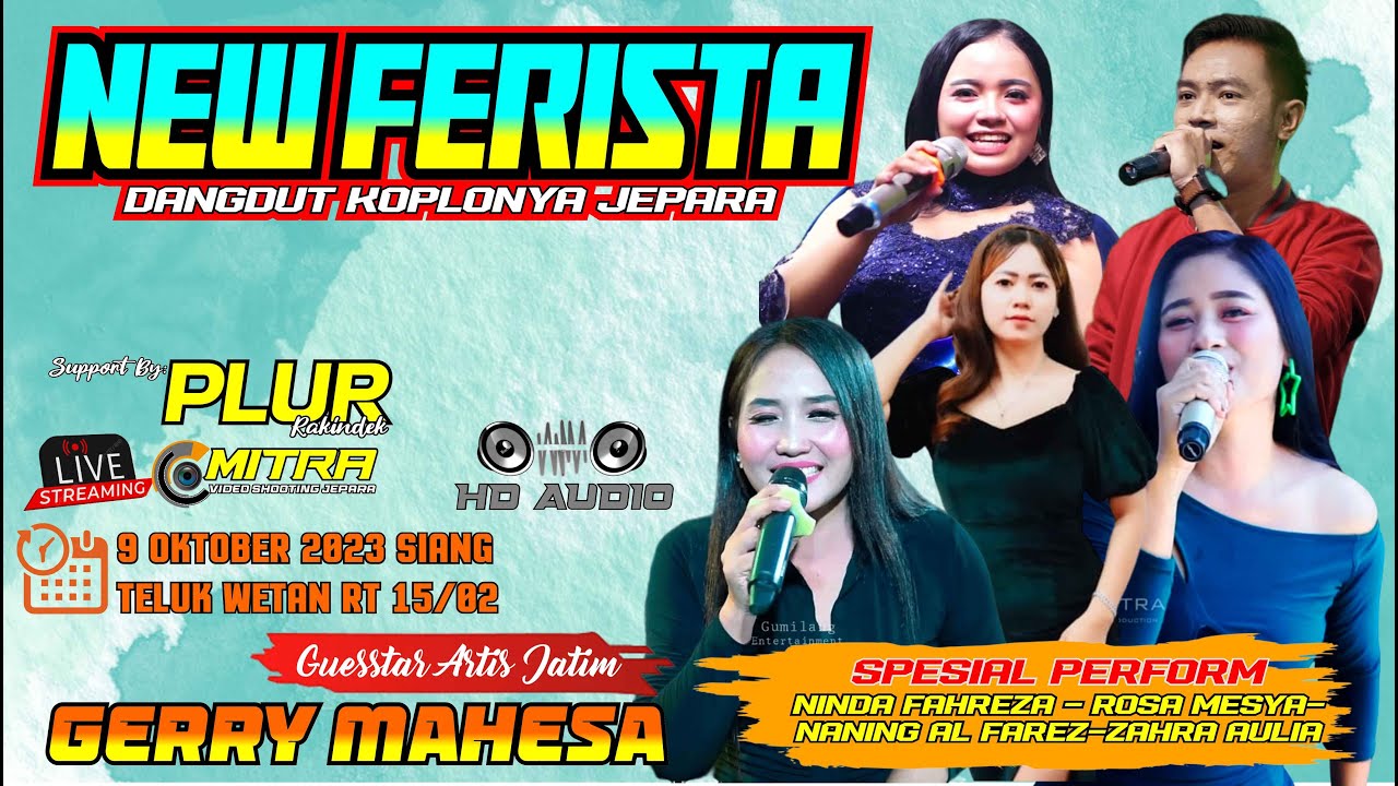 LIVE STREAMING NEW FERISTA MUSIC-ULTAH DEK FARHAD ABBAS-MITRA VIDEO ...