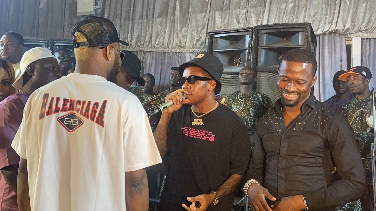 SMALL DOCTOR PERFORMED WITH KS1 MALAIKA ON STAGE AT FOOTBALLER TATA ...