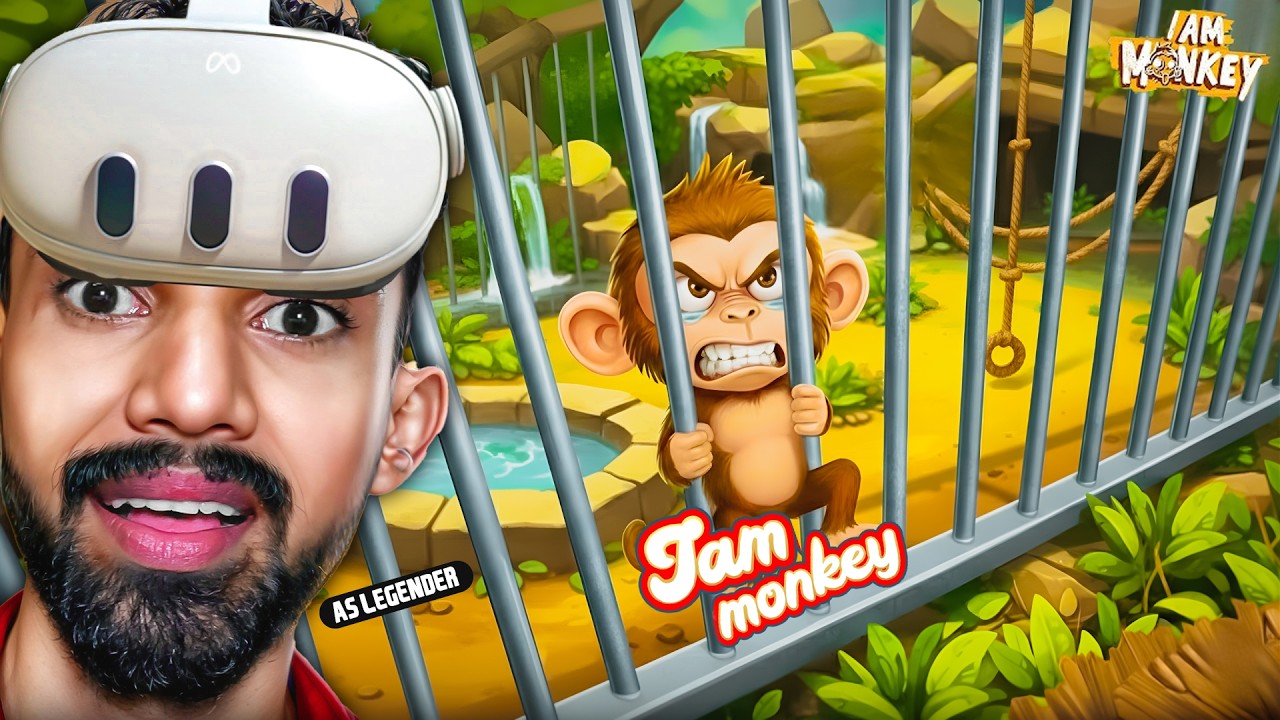 Iam Vr Monkey Search For A Key🐒!! Iam Monkey VR - YouTube