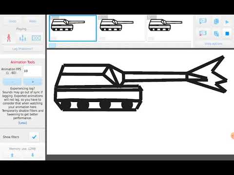 Tank Test 1 (Stick nodes) - YouTube