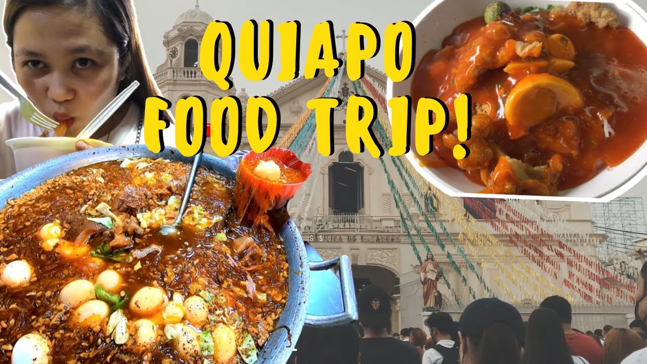 QUIAPO FOOD HUNT! | SOTANGHON SOUP, PALABOK JOLLI DADA'S EATERY AT IBA ...