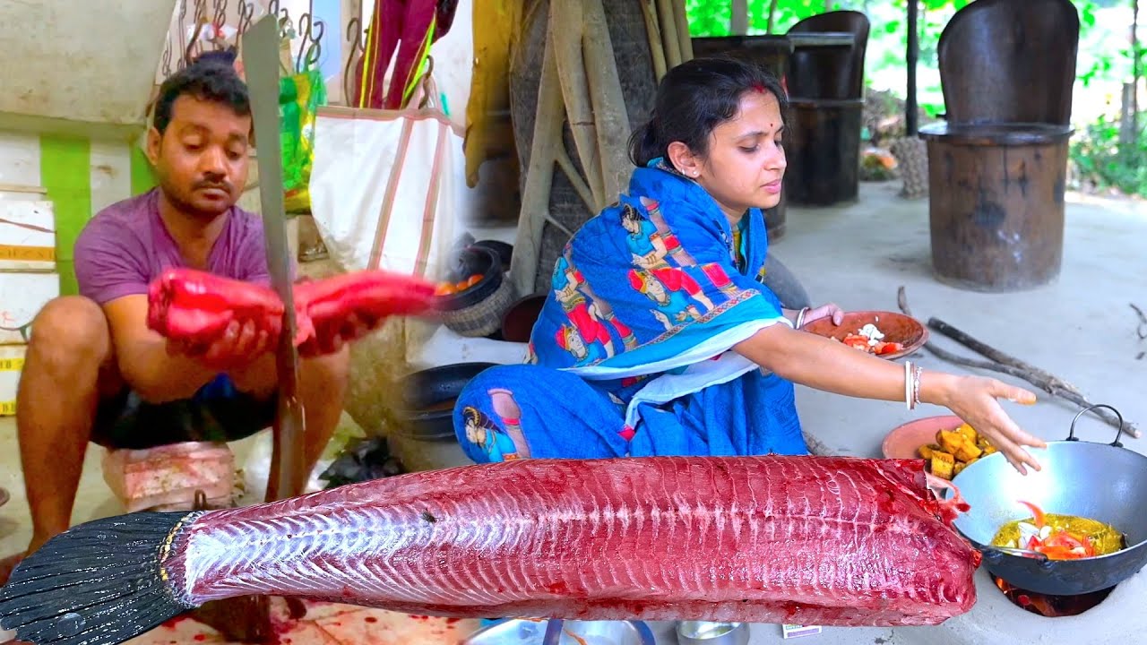 লিমুর হাতে পাকা মহাশোল মাছের রান্না | Big size Shol fish curry by Limu ...