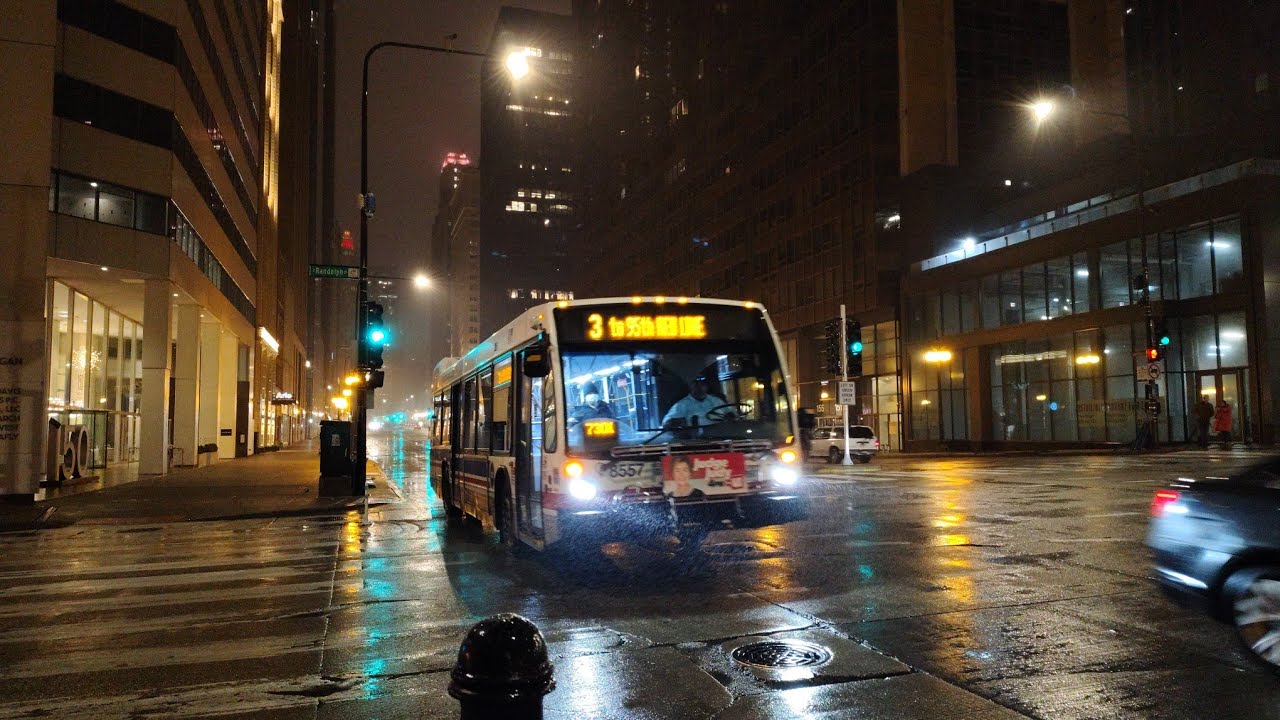 CTA 2023 Nova Bus LFS 8557 on Route 3, to 95th Red Line Station {DEC/16 ...