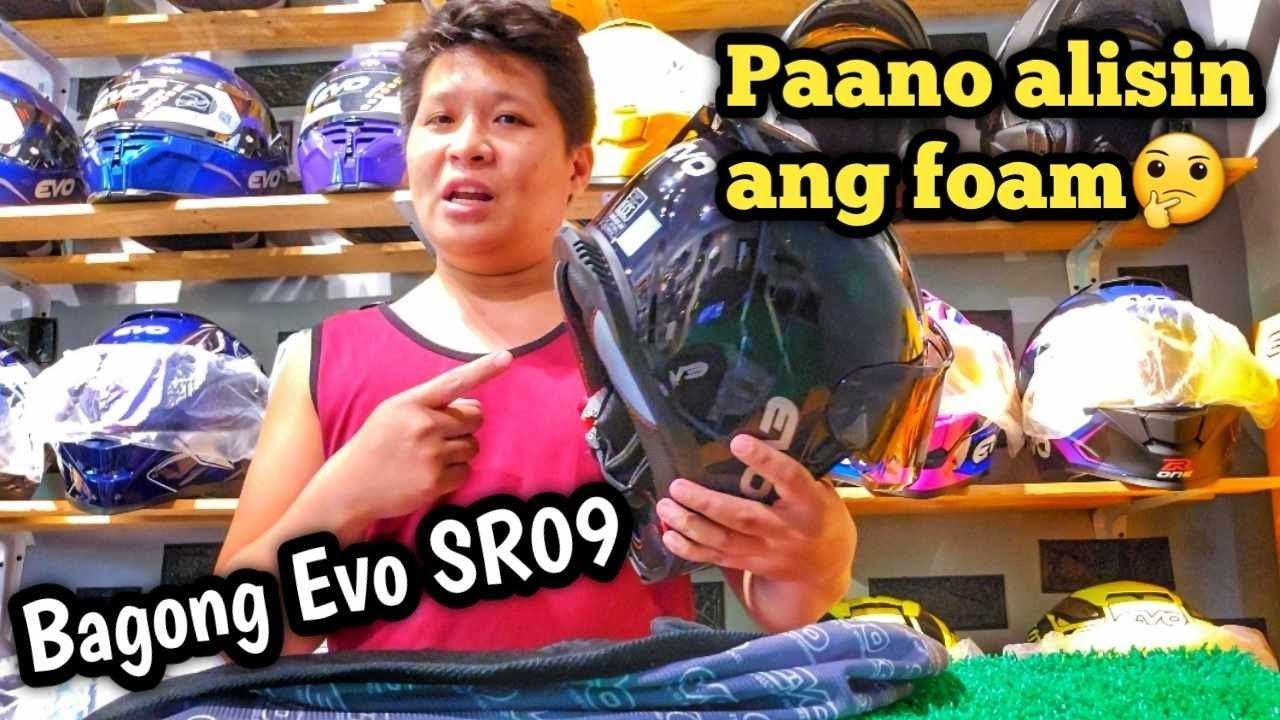 Paano alisin ang foam ng bagong EVO SR09 - YouTube