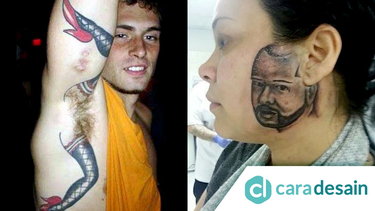12 Desain Tattoo Lucu yang Akan Membuatmu tertawa - YouTube