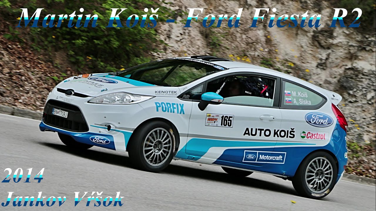 Martin Koiš - Ford Fiesta R2 - Jankov Vŕšok 2014 - YouTube