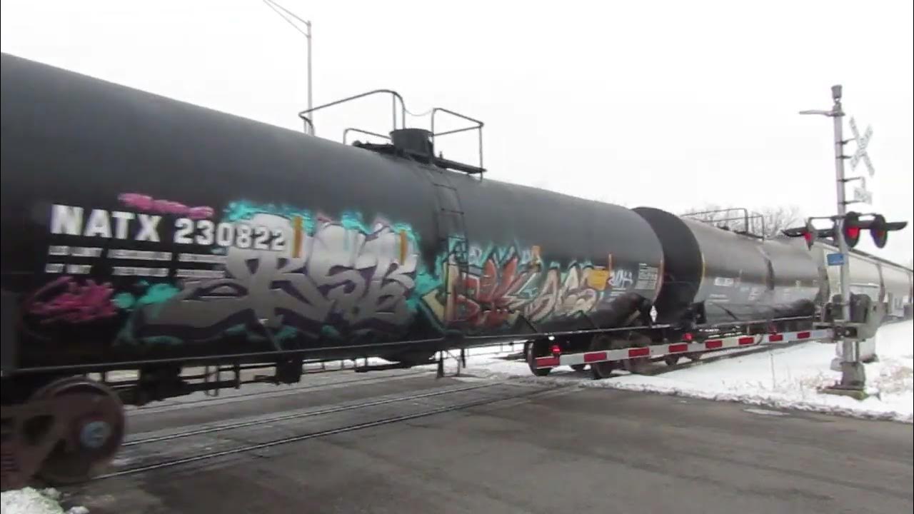 Southbound UP 7663 on the Union Pacific GURNEE, IL 2019 - YouTube
