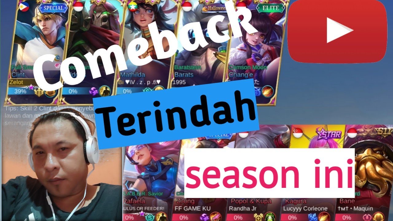Comeback mobile legends, comeback is real, moment comeback, comeback ...