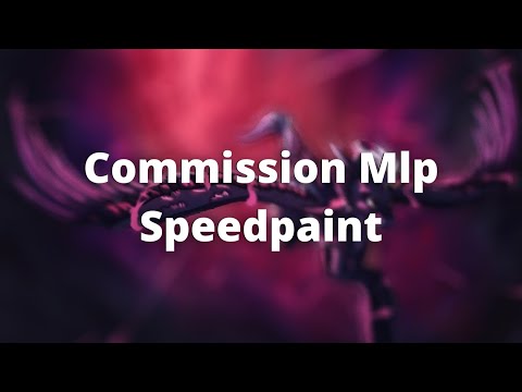 Commission [Mlp Speedpaint] (krita) - YouTube