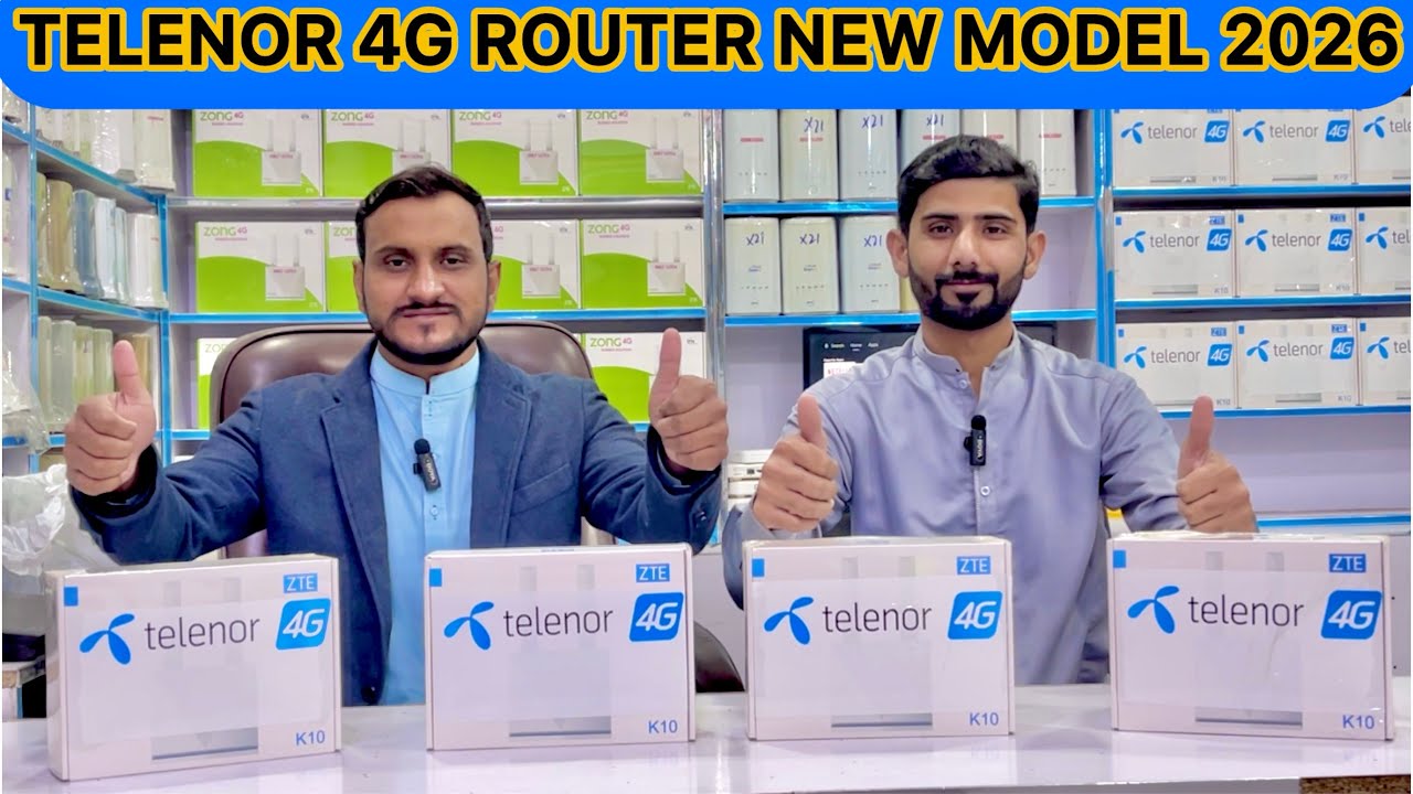 TELENOR 4G ROUTER NEW MODEL 2026 IN PAKISTAN | PRICE IN PAKISTAN 4G ...