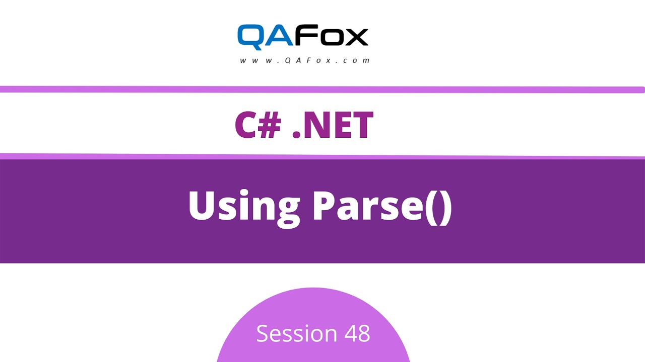 Using Parse C Net Session 48 YouTube Using Parse C Net Session 48 YouTube