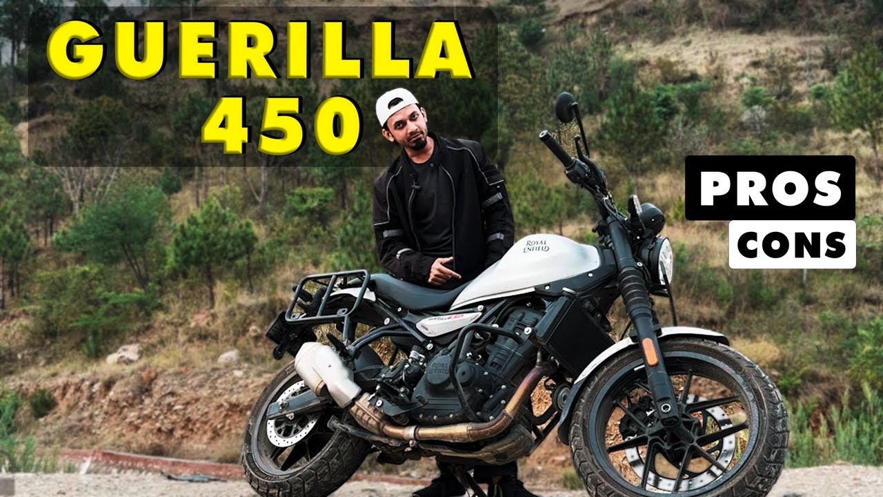 Honest Touring review of Guerilla 450 | Unexpected performance | Pros ...