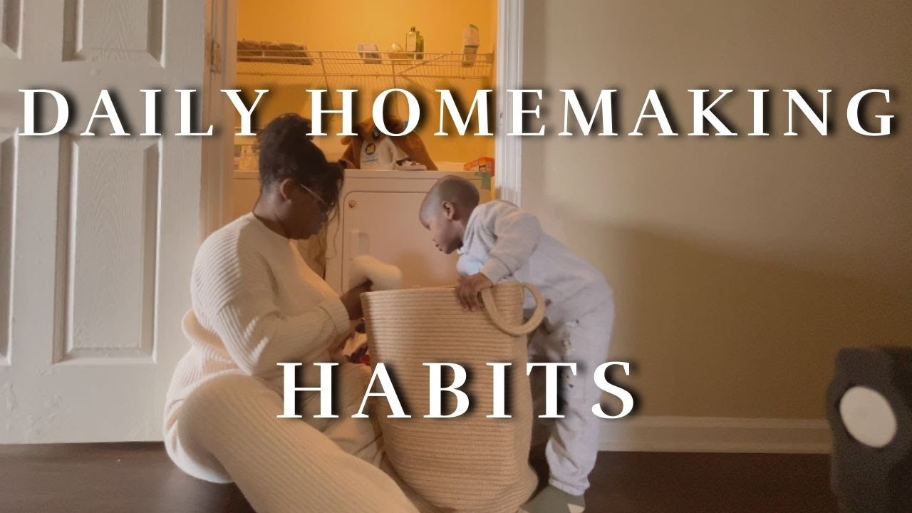 11 Daily habits for Homemakers | Daily habits of a homemaker - YouTube
