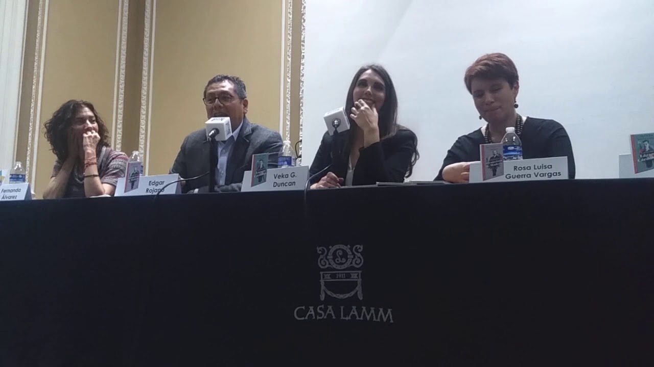 Presentación Cara o cruz. Veka G. Duncan, Edgar Rojano, Rosa Luisa ...