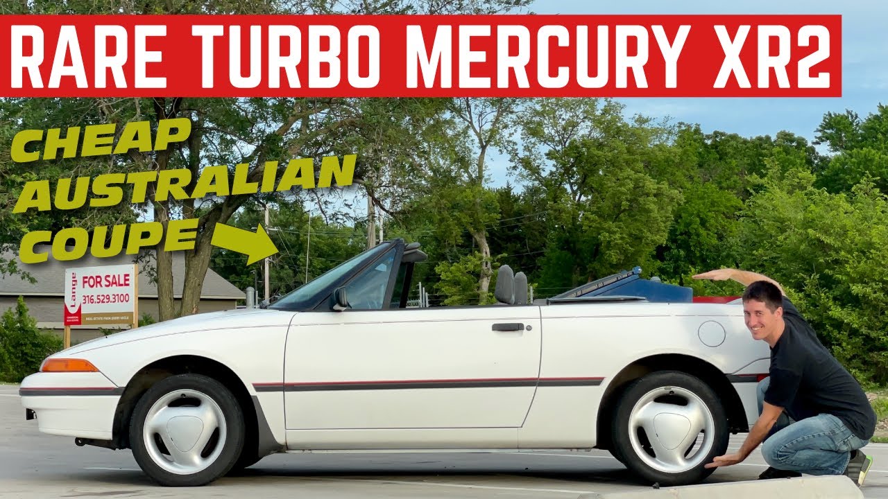 I BOUGHT A CHEAP, Rare, Tiny, Turbo, CONVERTIBLE *Mercury Capri XR2 ...