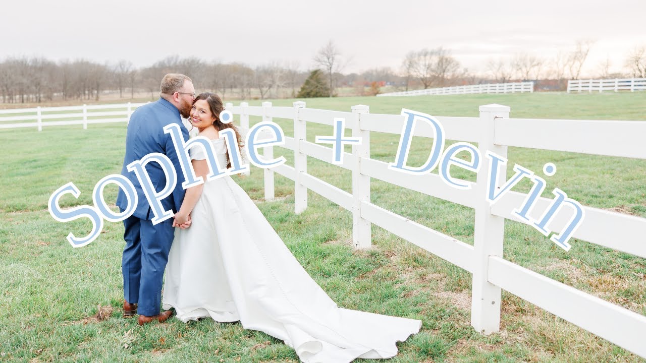 Mildale Farm Wedding Sneak Peek | Sophie + Devin | Gardner, KS - YouTube