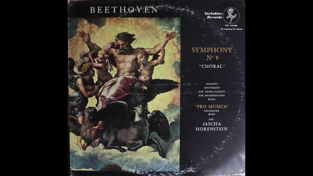 Beethoven - Symphony No. 9 Jascha Horenstein, Pro Misica (1956 ...