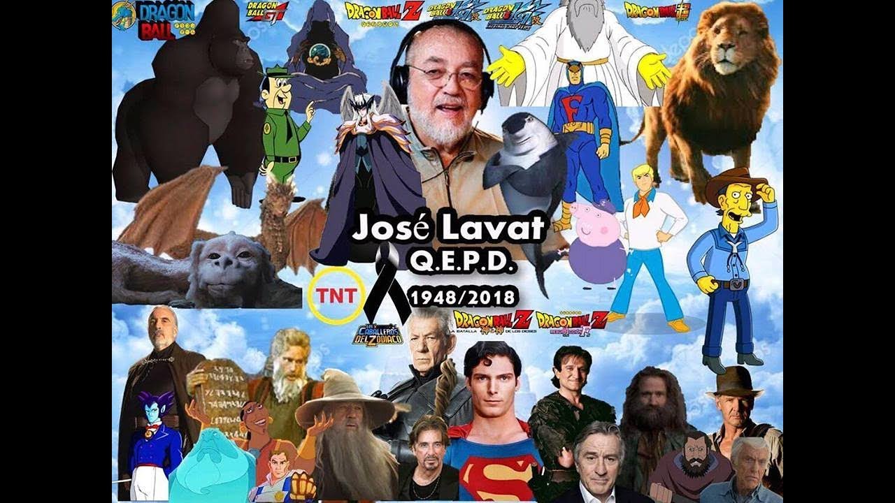 Fallece Jose Lavat Narrador de Dragón Ball Actor de Doblaje - YouTube