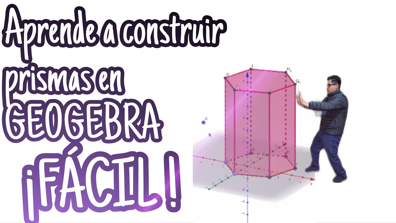 Prismas y sus desarrollos planos en Geogebra ¡FÁCIL! - YouTube
