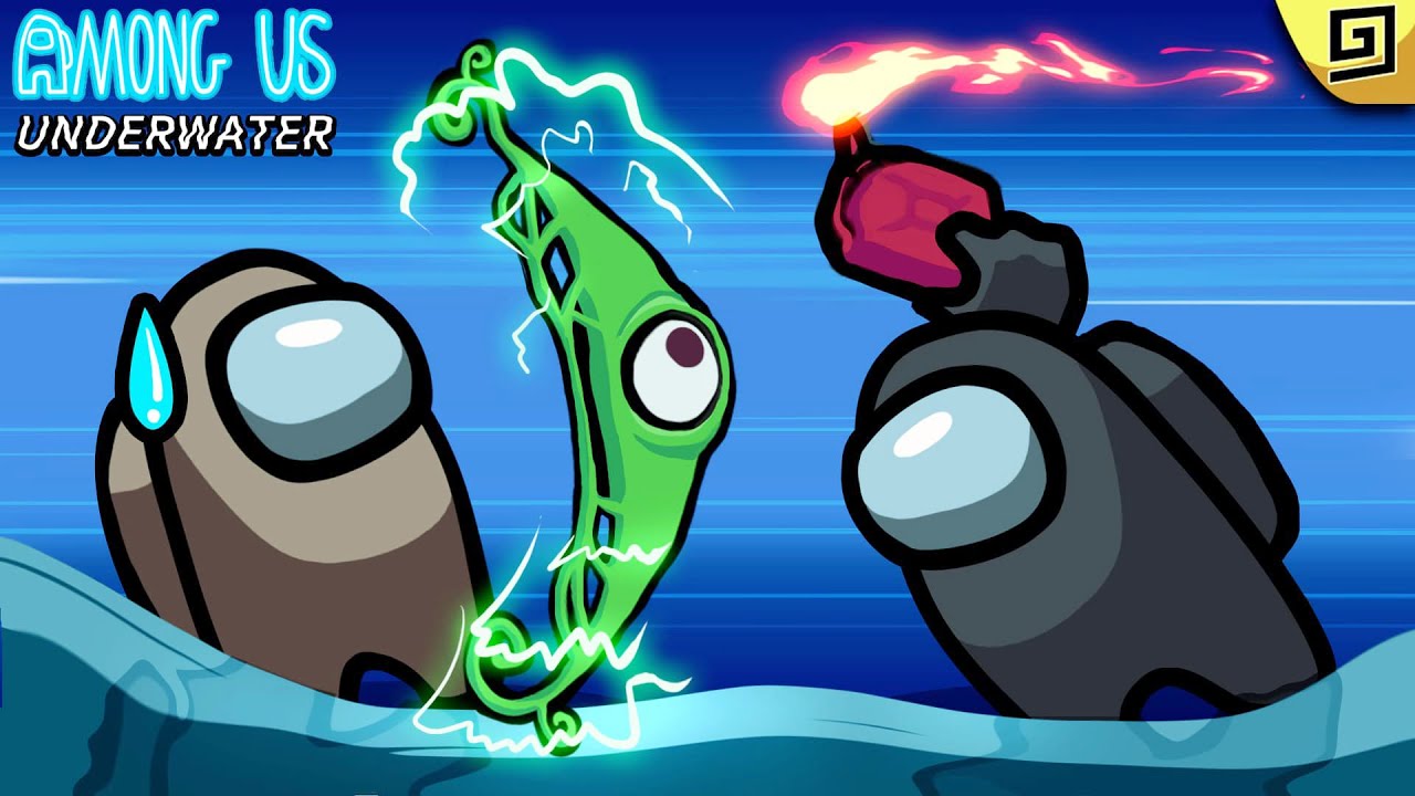 Among Us : UNDERWATER (Animation) - YouTube