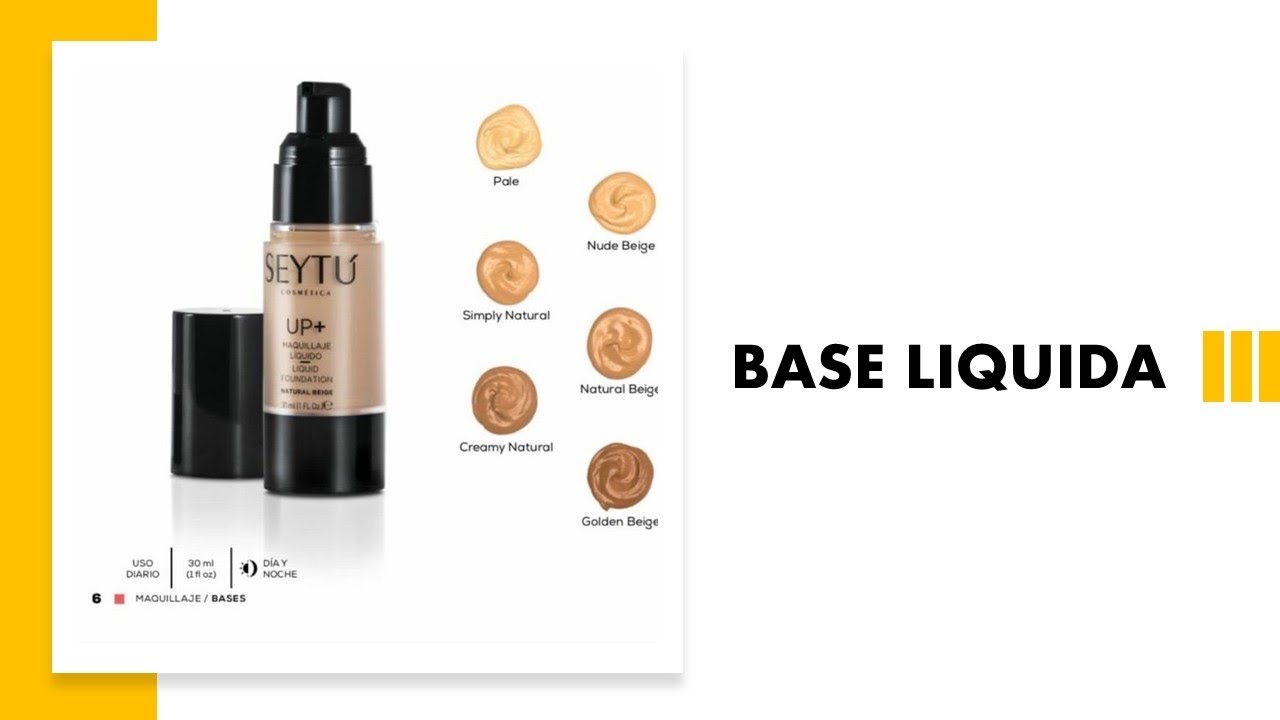 Base de maquillaje seytú beige natural - YouTube