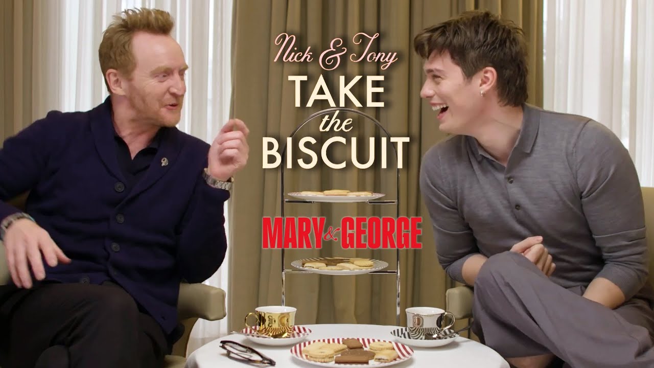 니콜라스 갈리친 & 토니 커런 비스킷 인터뷰 메리앤조지 | Nicholas Galitzine & Tony Curran ...