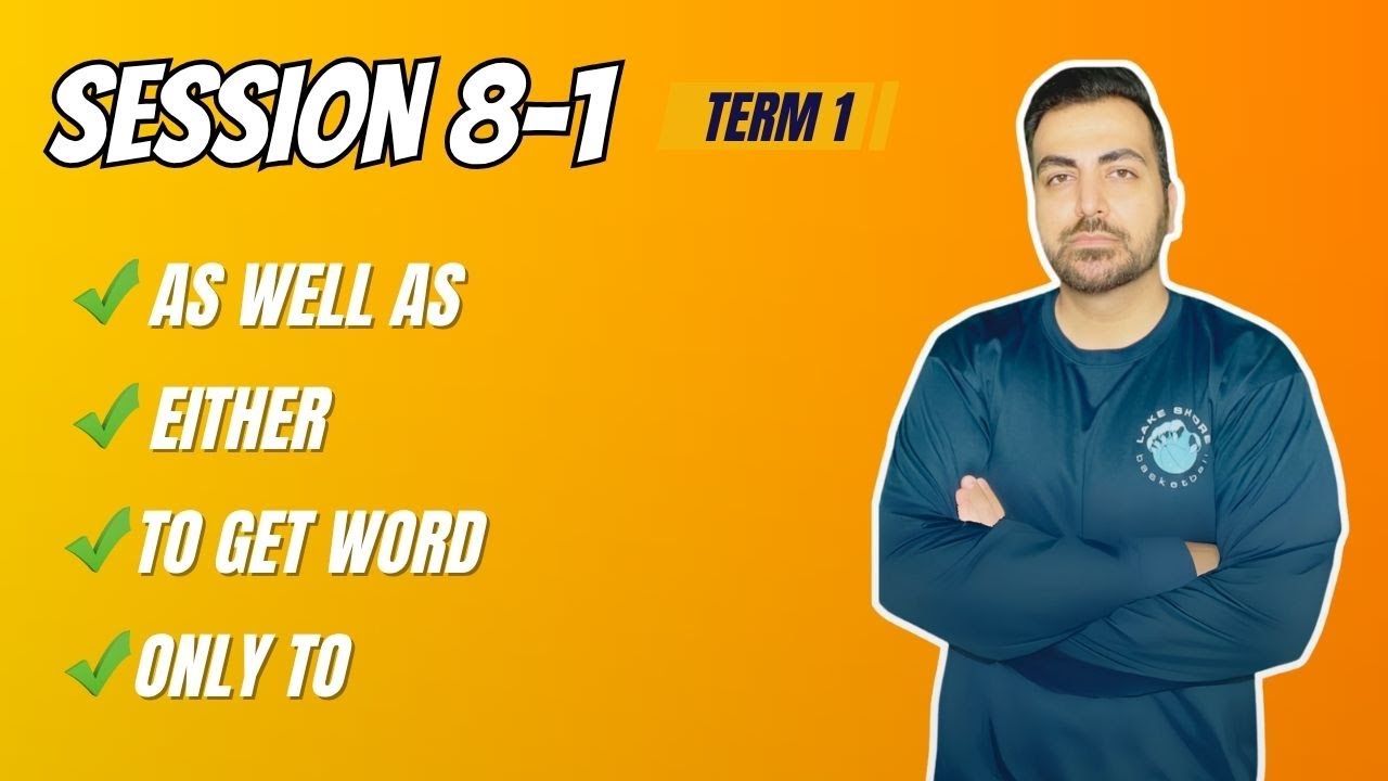Session 8-1 Term 1 - YouTube