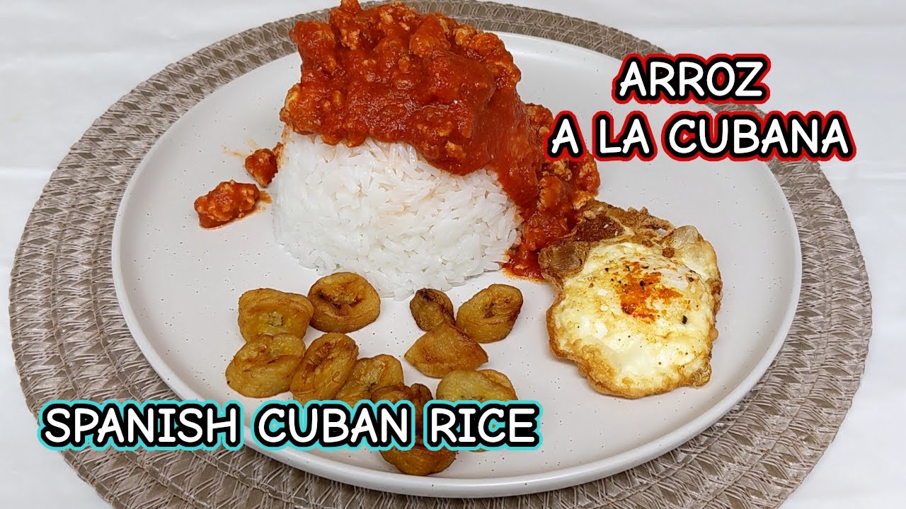 Arroz a la Cubana - Spanish Cuban Rice [Eng Sub] [Recipe # 39] - YouTube