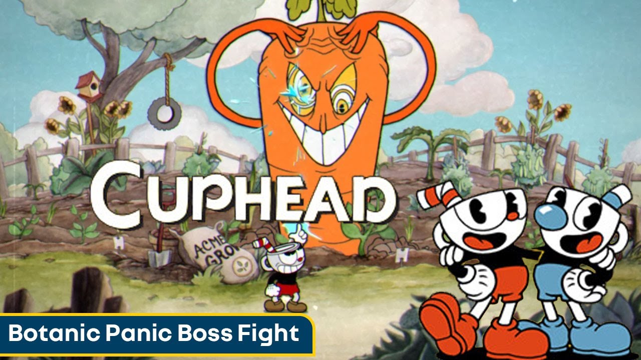 Cuphead - Botanic Panic Boss Fight - YouTube