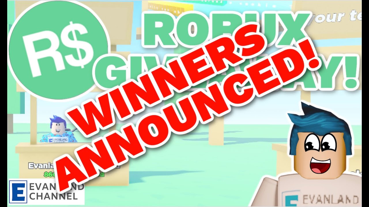 WINNERS ANNOUNCED - PLS DONATE ROBLOX ROBUX GIVEAWAY || GIVING 10 ...