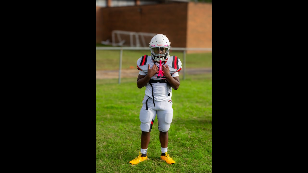 BRANDON HAWKINS #2 RB/LB FMS RED RAMS - YouTube